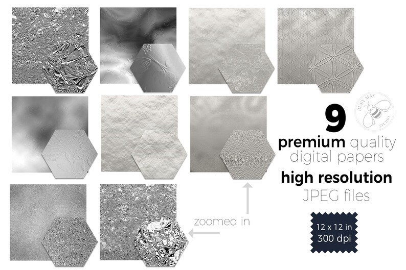 Silver Foil, Foil Swatches, Foil Clipart, Background Clipart, Logo ...