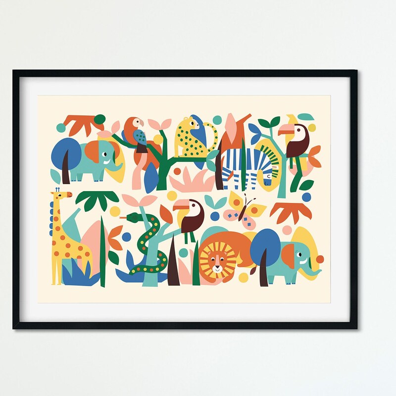 Animals Poster - Etsy