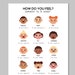 Printable French English Feelings Poster, Bilingual French Emotions ...