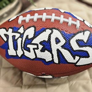Custom Painted Football, Handpainted Football - Etsy