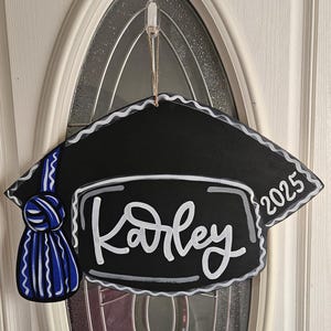 Personalized Graduation Cap Door Hanger, Graduation Gift - Etsy