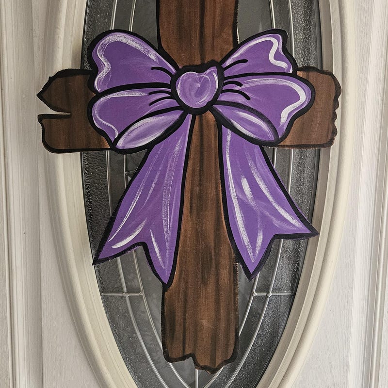 Cross Door Hanger - Etsy