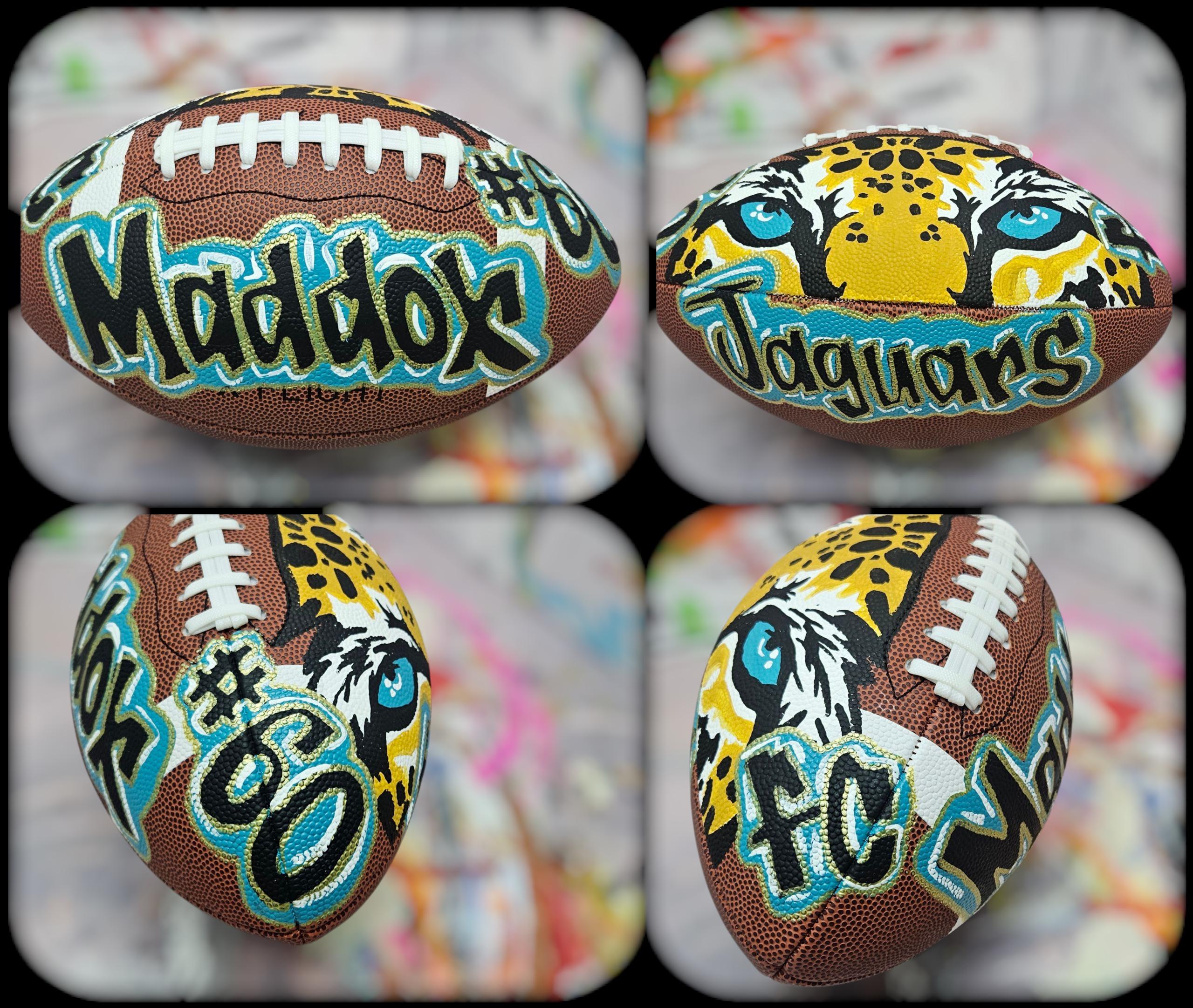 Custom Painted Football, Handpainted Football - Etsy