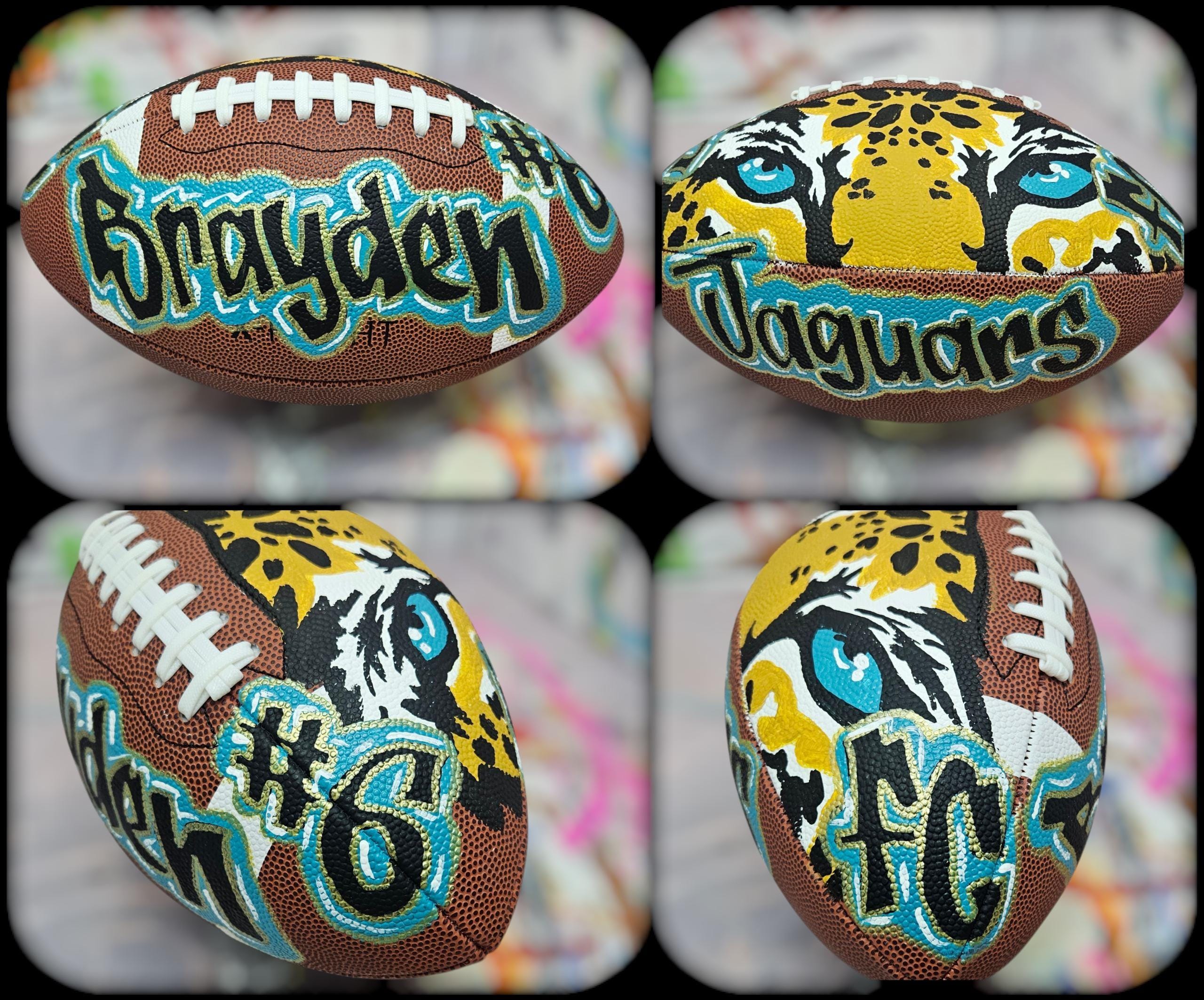 Custom Painted Football, Handpainted Football - Etsy