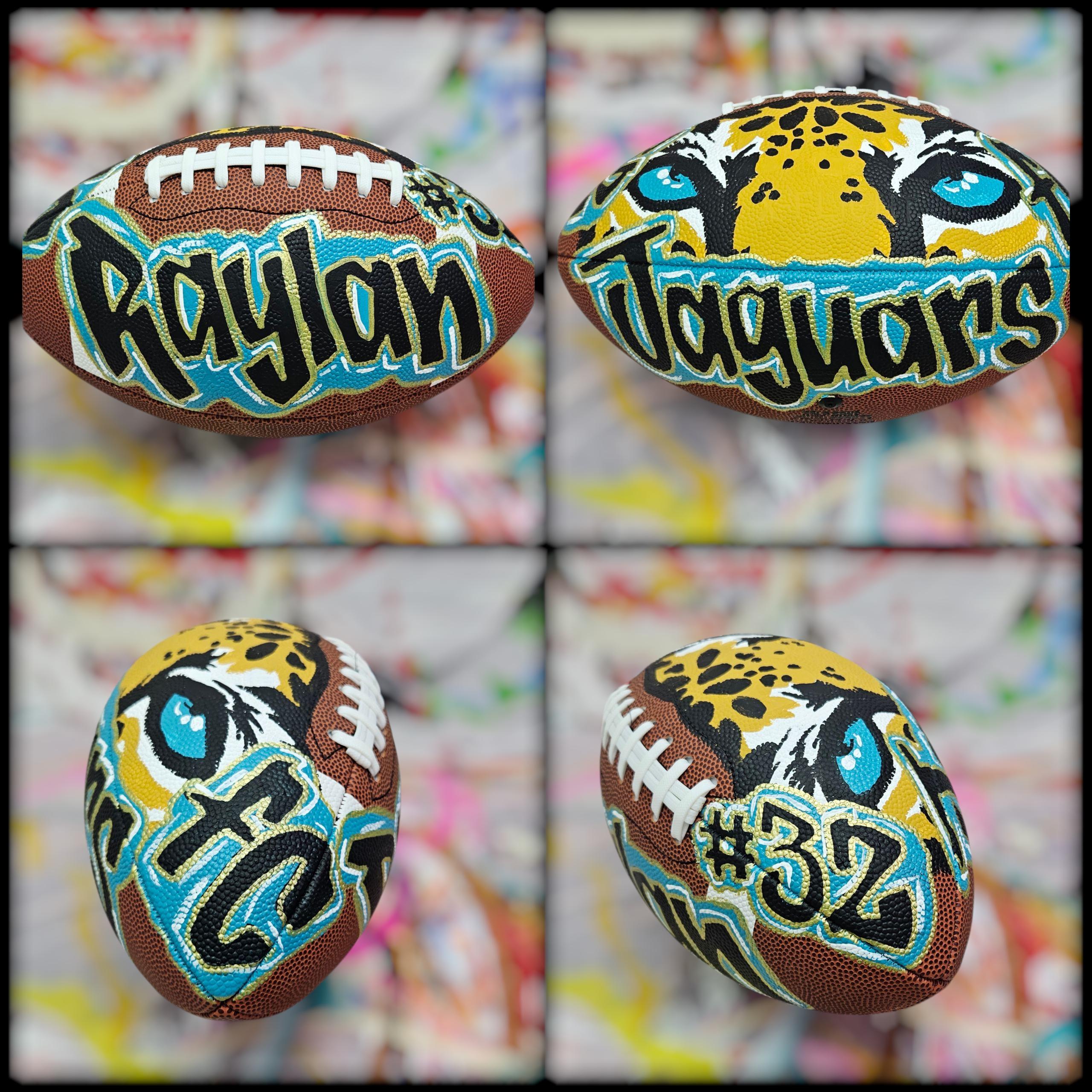 Custom Painted Football, Handpainted Football - Etsy