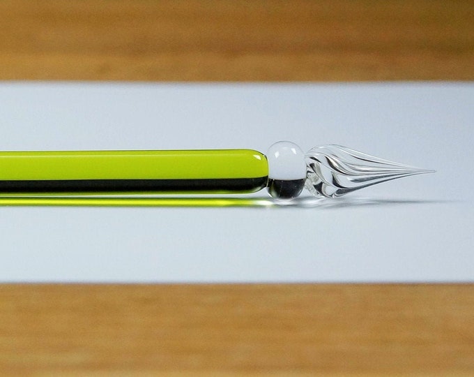 Glass Quill Plain, Moss - Etsy