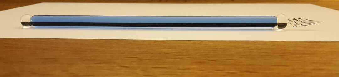 Glass Quill Plain, Light Blue - Etsy