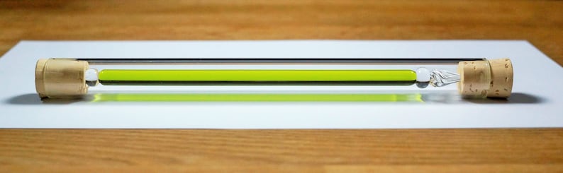 Glass Quill Plain Moss | Etsy