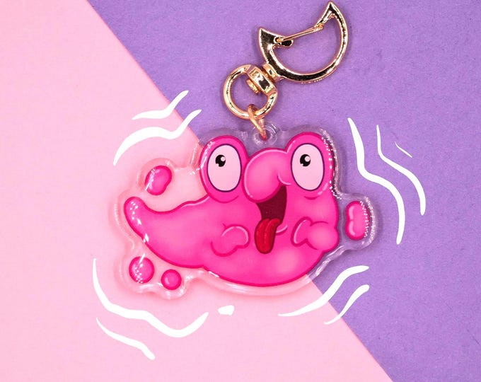 Acrylic Morph Treasure Planet || Key Chain Charm - Etsy