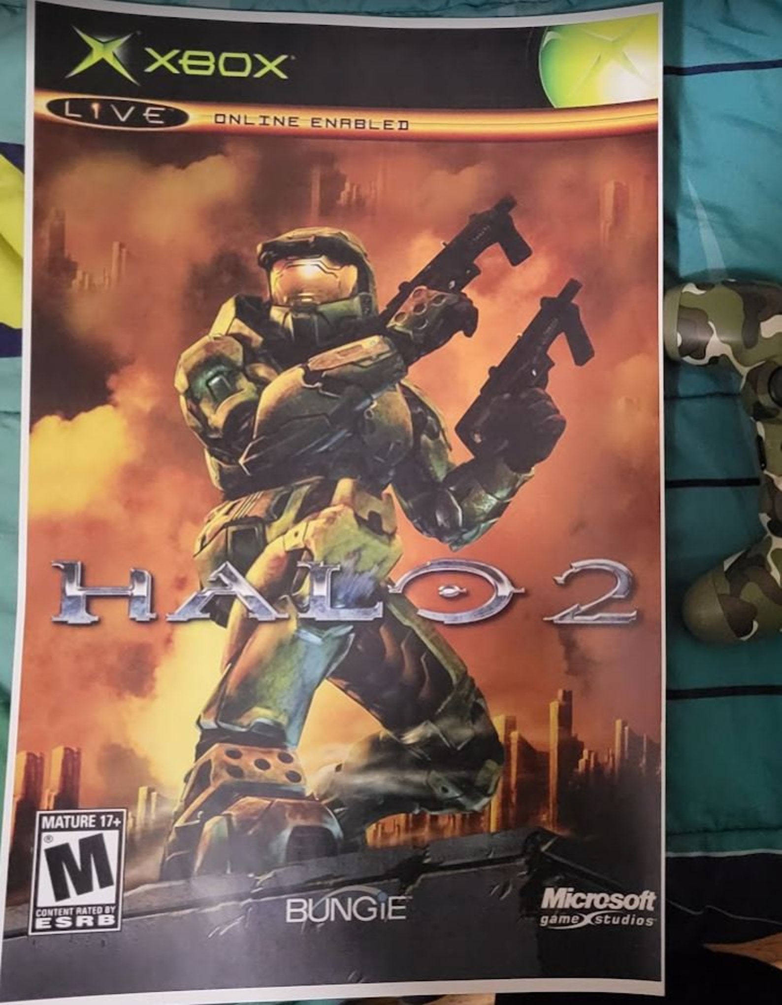 Halo 2 Poster Video Game Poster 11 X 17 Box Art Print - Etsy