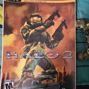 Halo 2 Poster Video Game Poster 11 X 17 Box Art Print - Etsy
