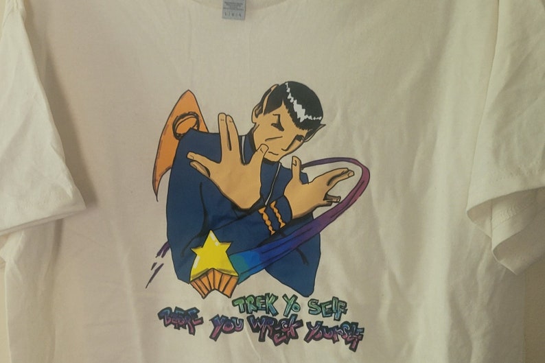 Spock Trek Yourself Before You Wreck Yourself Star Trek Cool - Etsy