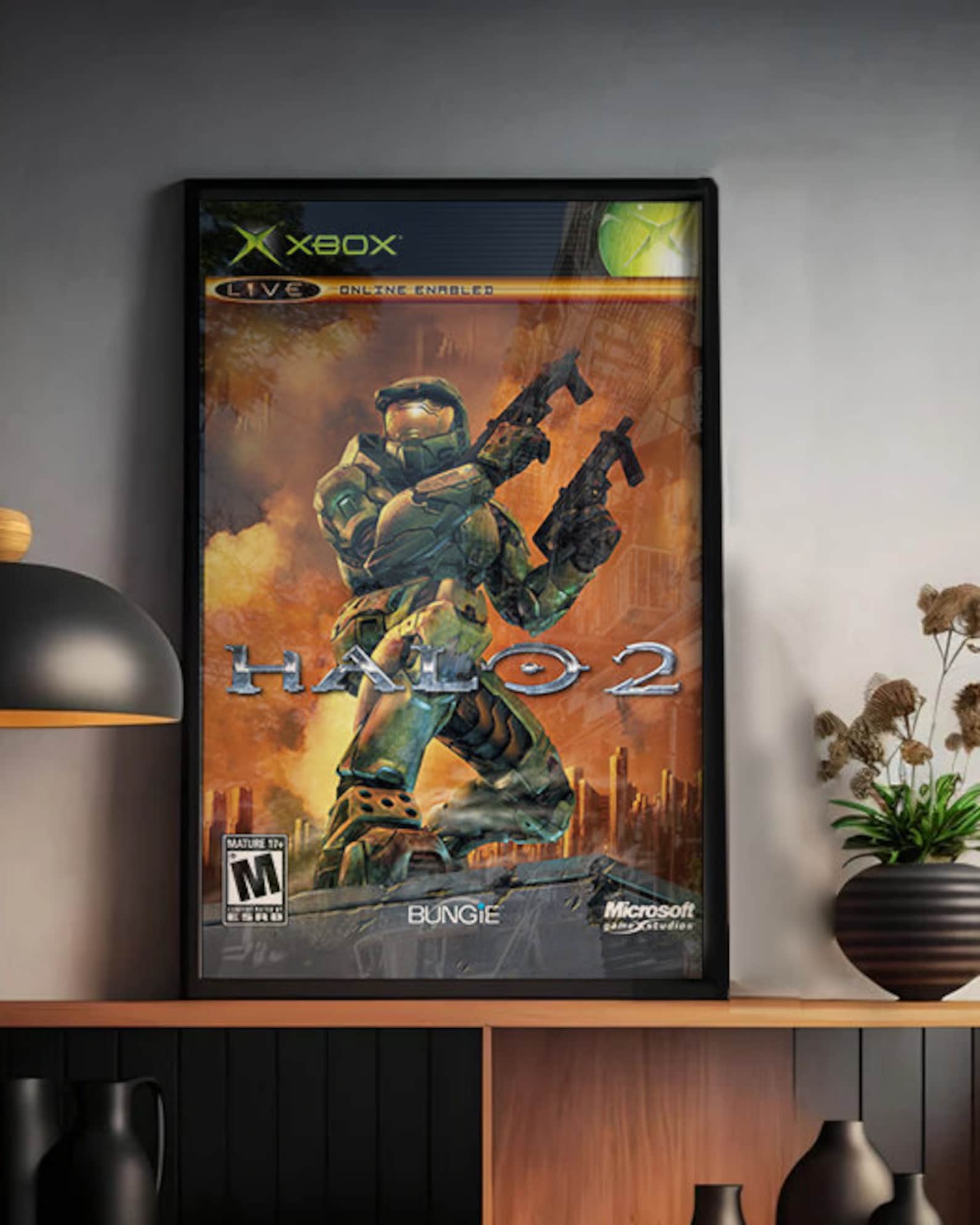 Halo 2 Poster Video Game Poster 11 X 17 Box Art Print - Etsy