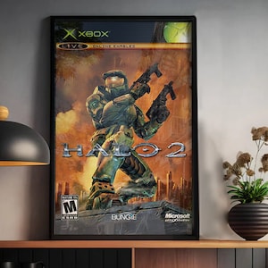 Halo 2 Poster Video Game Poster 11 X 17 Box Art Print - Etsy