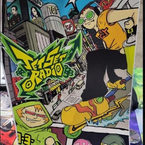 Jet Set Radio Video Game Poster 11 X 17 Box Art Print Old School Retro ...