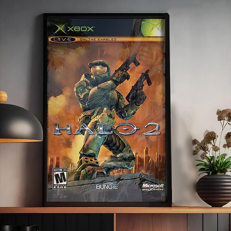 Halo Poster - Etsy