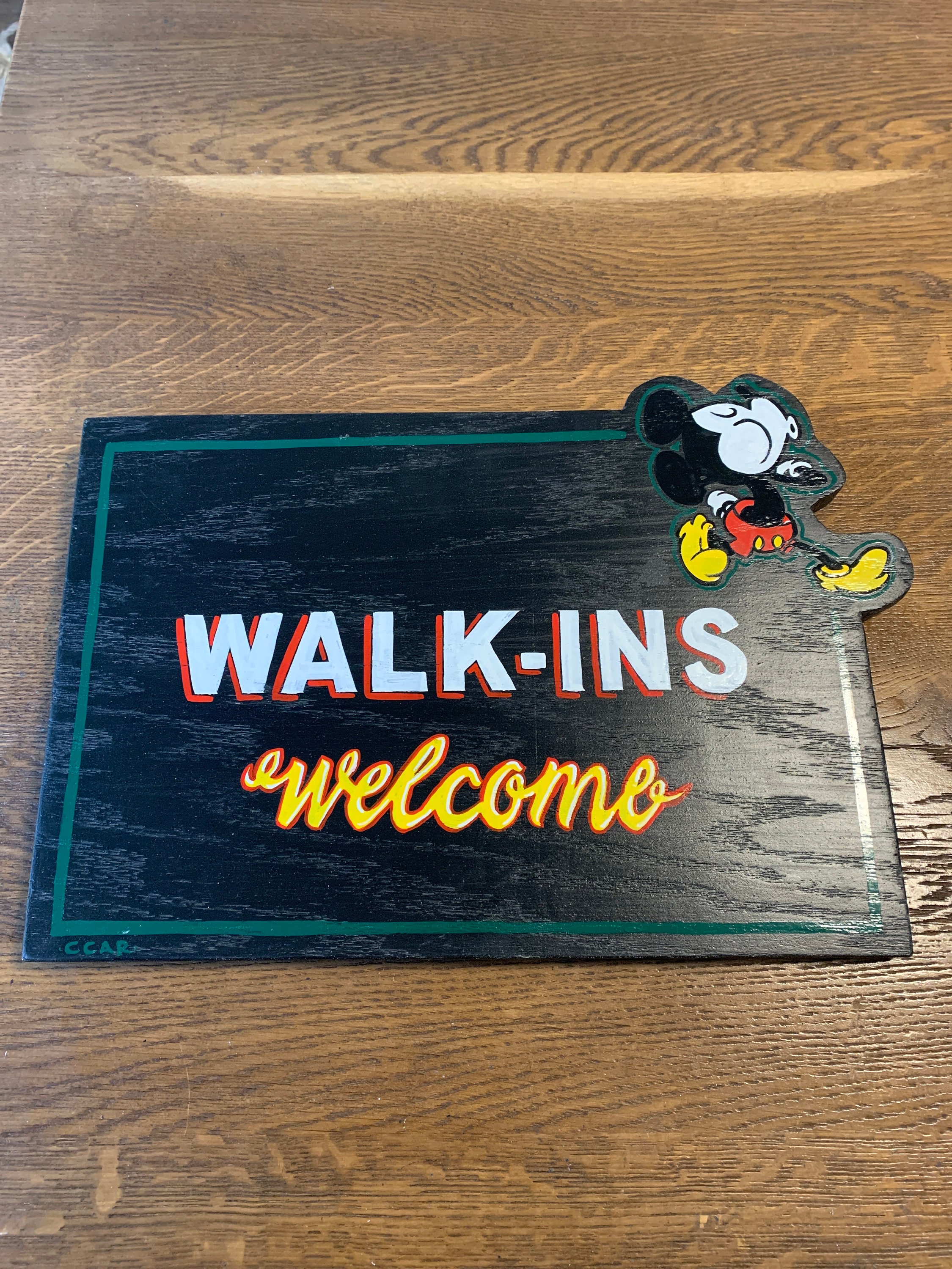Walk Ins Welcome Sign - Etsy