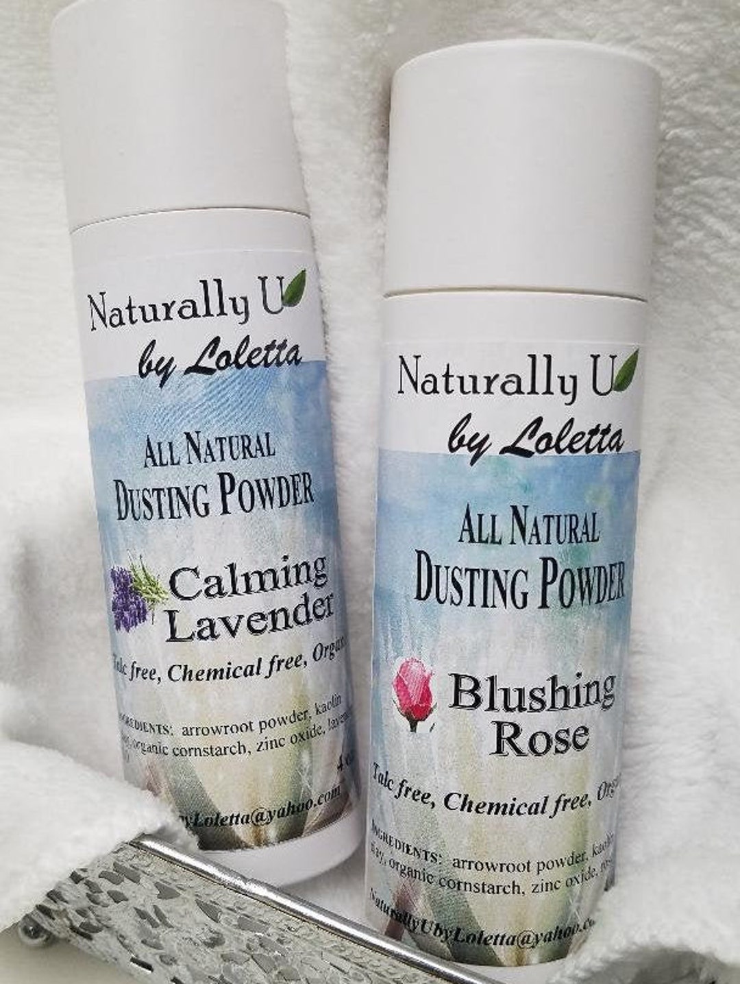 DUSTING POWDER, All Natural, Talc-free Body Powder, Body Powder, Vegan ...