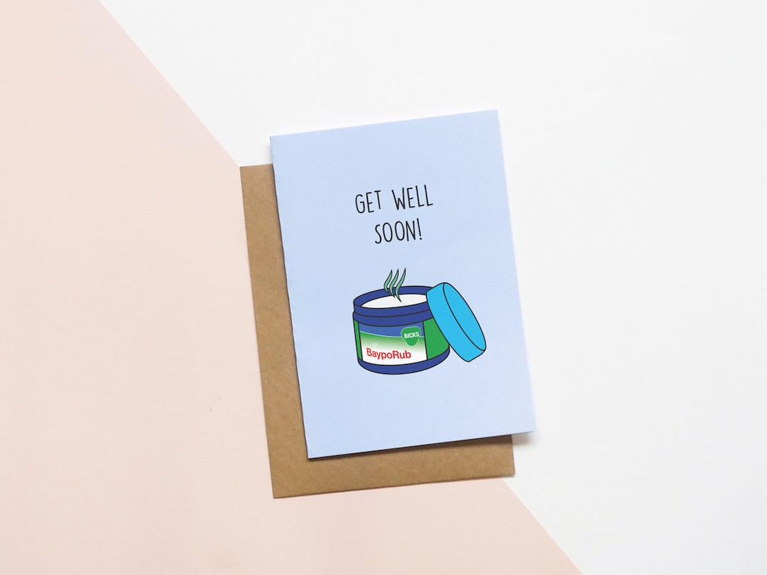 Filipino Greeting Card - Get Well Soon! - Etsy
