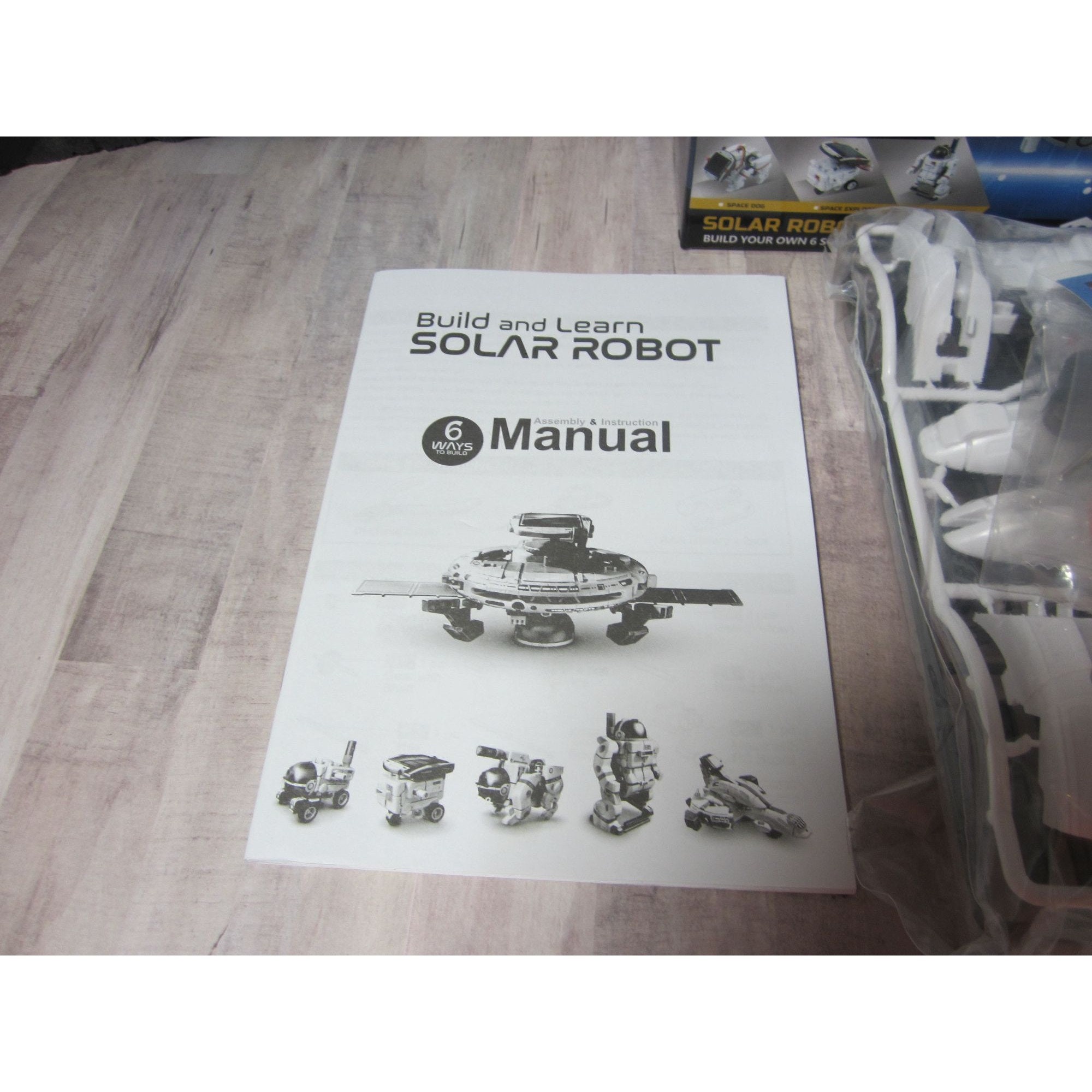 Build & Learn Solar Robot 6 in 1 Kit - Etsy