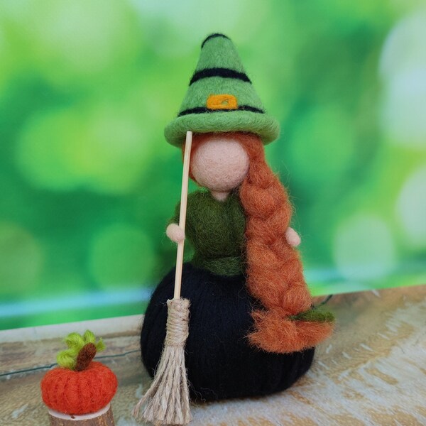 Needle Felted Witch - Etsy