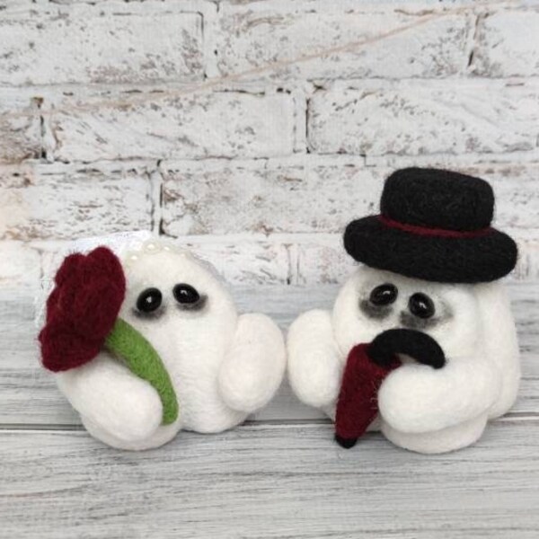 Bride and Groom Ghosts - Etsy