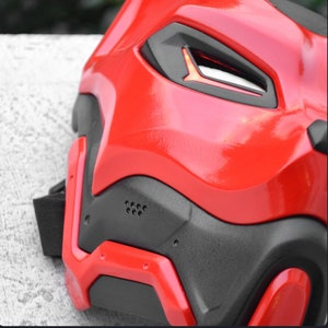 Cyber Fox Mask Streamer Cosplay Mask Cyberpunk Kunitsu - Etsy