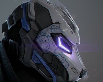 Neo Wolf Cosplay Mask - Etsy