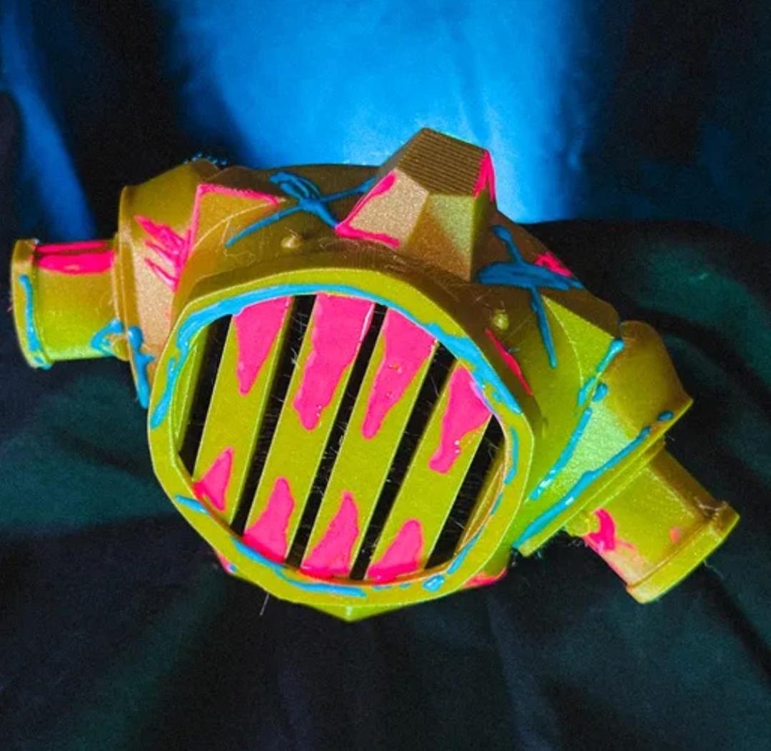 Jynx Arcane Gas Mask - Etsy