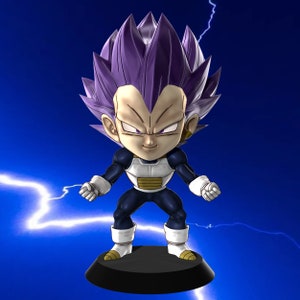 Vegeta Ultra Ego Funko/chibi Style God of Destruction Hakai - Etsy ...