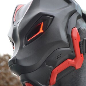Cyber Fox Mask Streamer Cosplay Mask Cyberpunk Kunitsu - Etsy