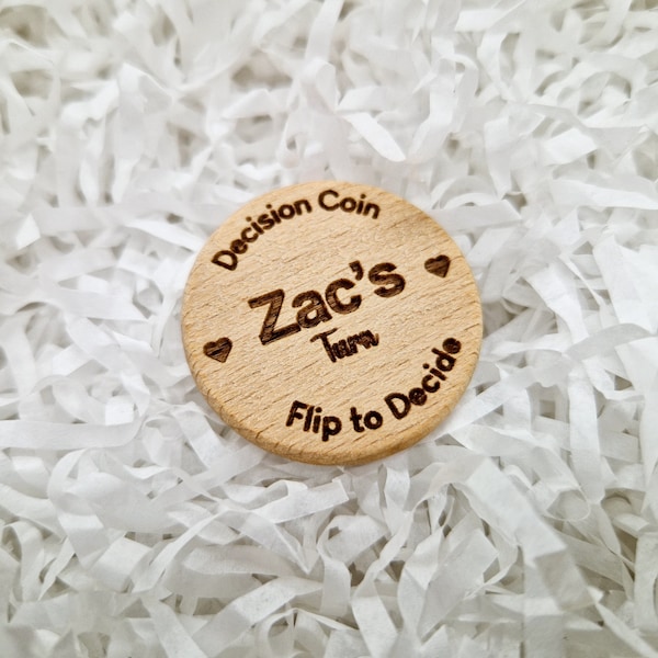 Decision Coin - Etsy UK