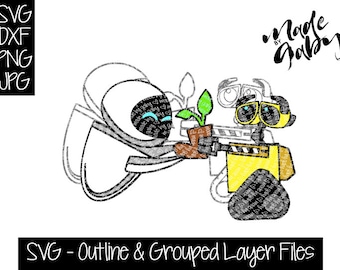 Boot Wall E Svg - Etsy UK