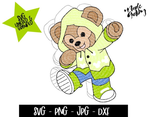 Duffy The Disney Bear Clipart Image