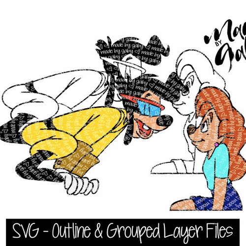 Goofy Movie Max Powerline Inspired SVG DXF PNG Cut File Shirt - Etsy