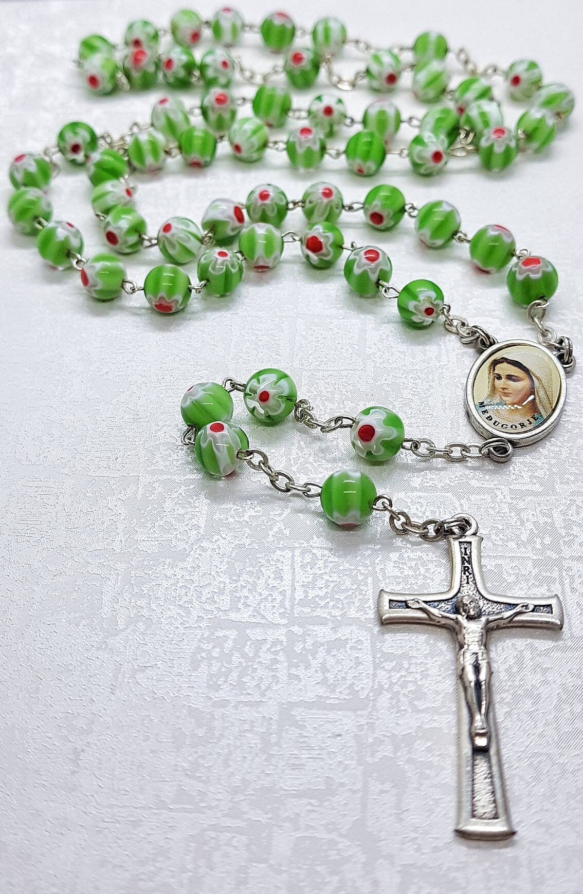 Murano Glass ROSARY BEADS, Rosary Beads, Murano Glass Rosaries, Murano ...