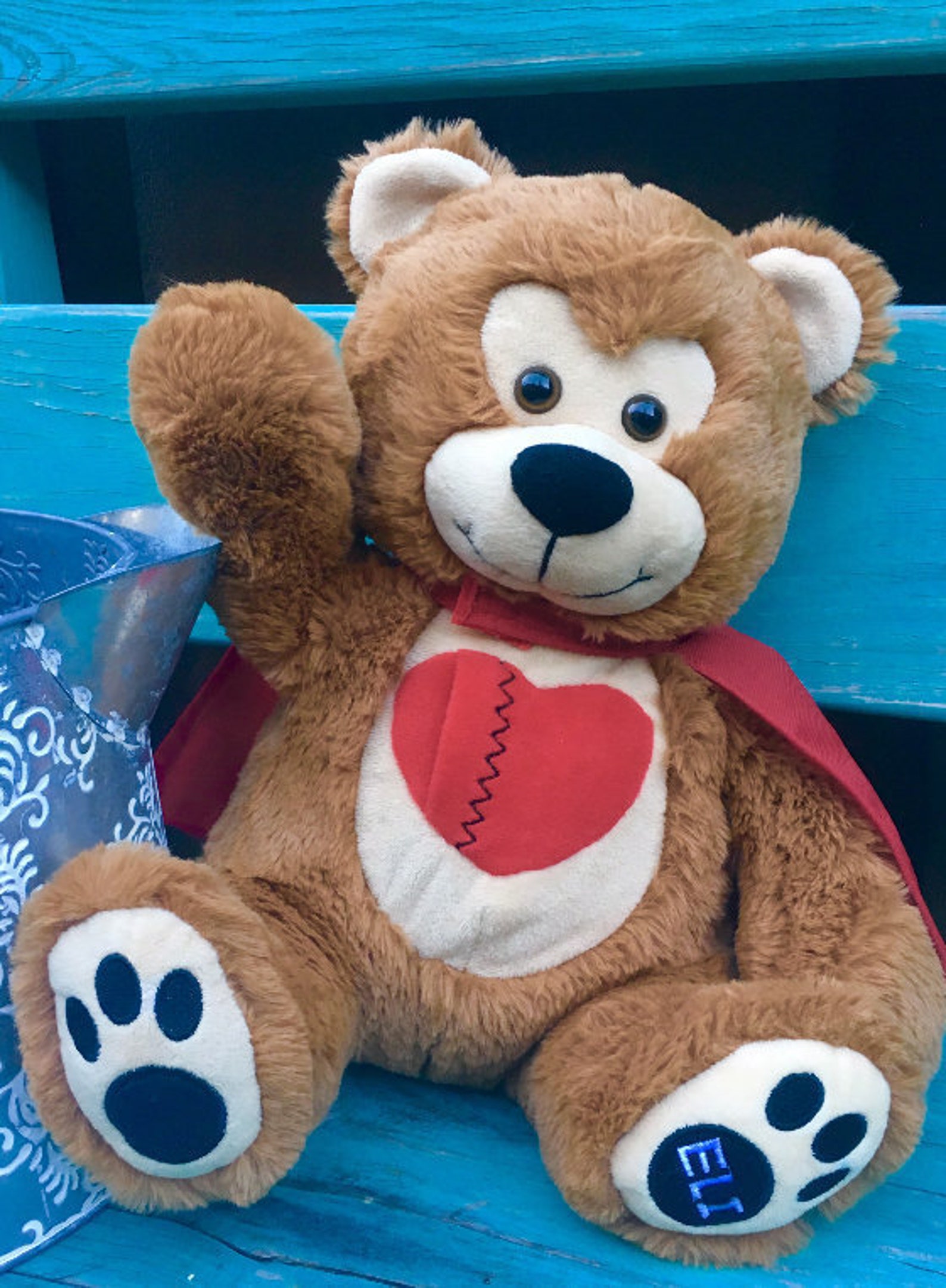 Eli Benjamin Bear Plush - Etsy