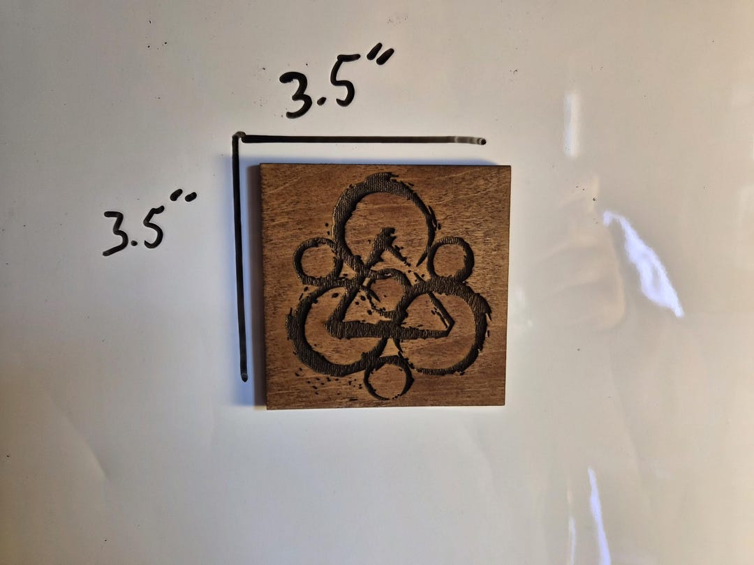 Keywork Magnet - Coheed and Cambria Wood Magnet - Etsy