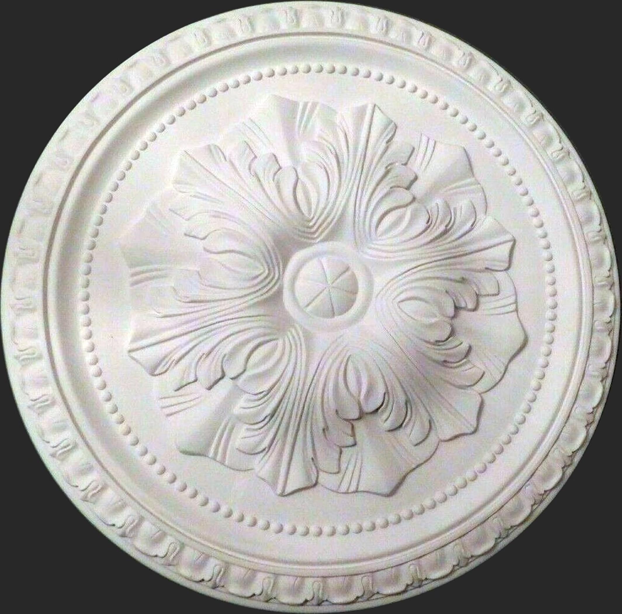 Polyurethane Resin Ceiling Rose, Medallion, Center, Rosette Ornate ...
