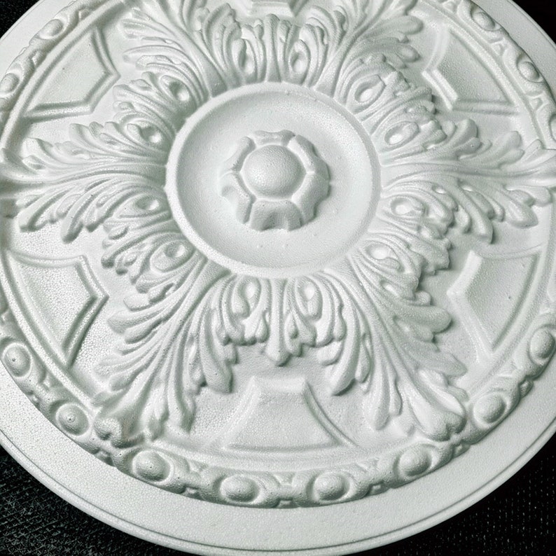 Polystyrene Ceiling Rose Medallion Rosette Center Dia 45cm | Etsy UK