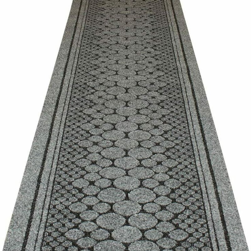 Non Slip Grey Runner Rug - Etsy UK