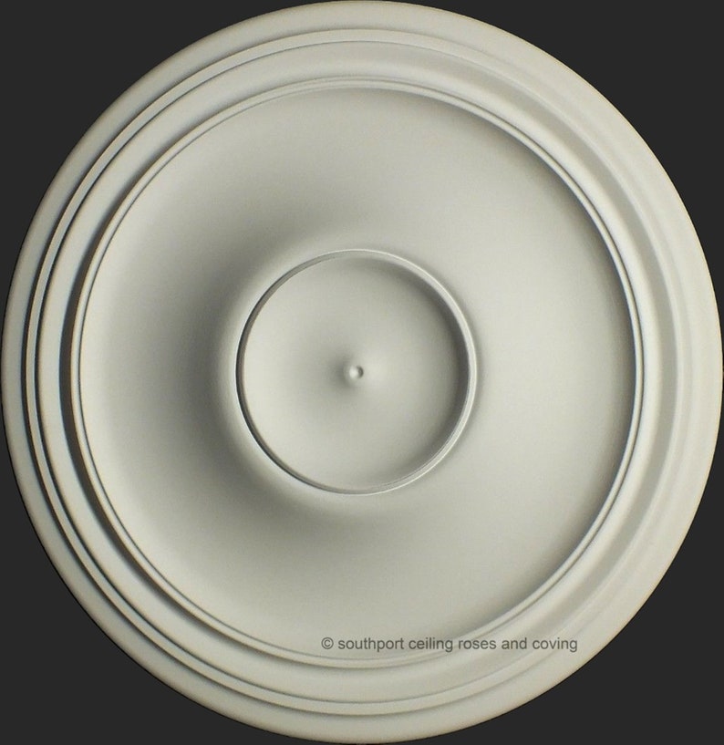 Polyurethane Resin Ceiling Rose, Medallion, Center, Rosette Dia 51.5cm ...