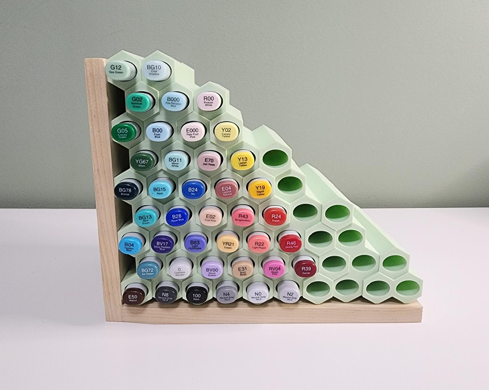 Copic Marker Storage, Honeycomb Copic Marker Holder, Copic Sketch ...
