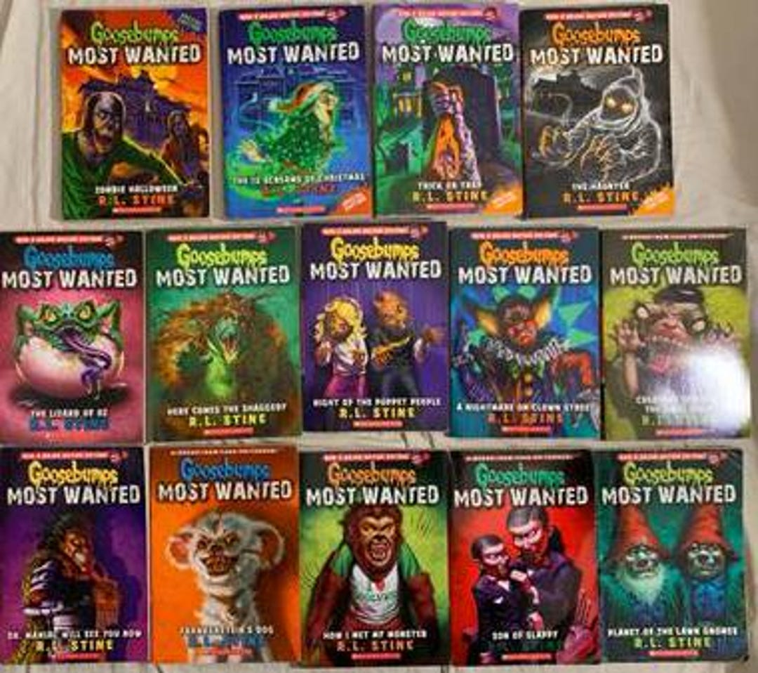 FREE SHIP COMPLETE 14 Goosebumps Most Wanted 1-10 Special Editions 1-4 ...