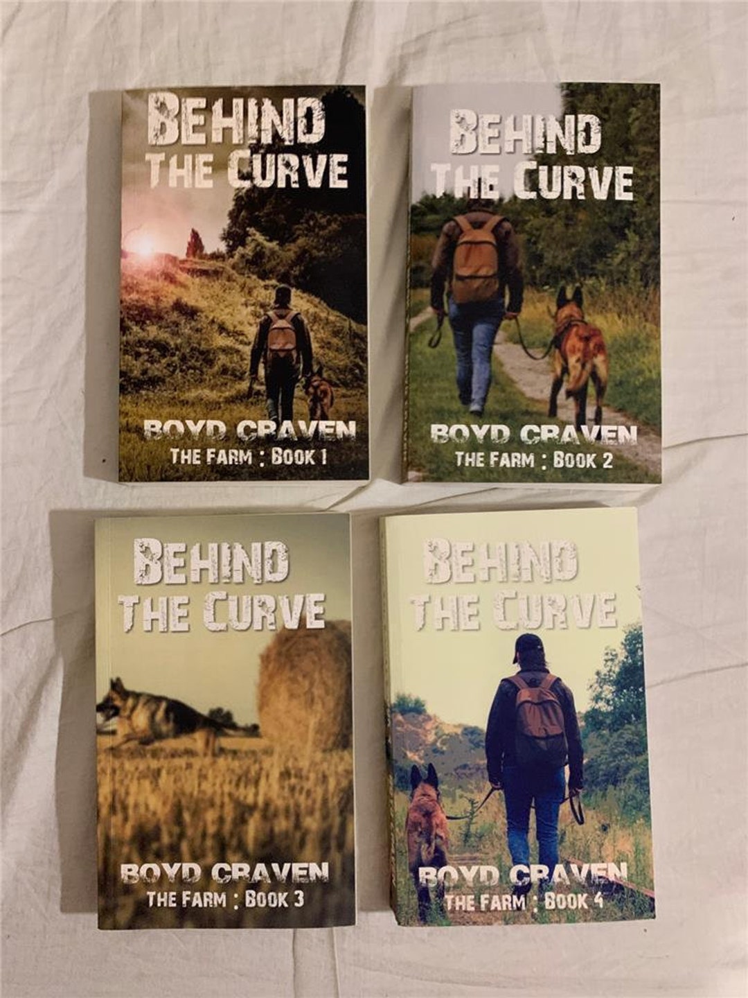 COMPLETE APOCALYPSE SERIES Behind the Curve 1-4 Boyd Craven - Etsy