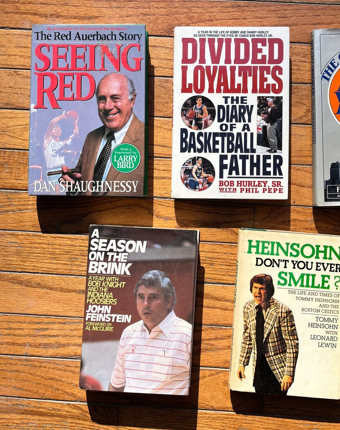 4 Basketball Biographies Season Brink Bobby Knight Divided - Etsy