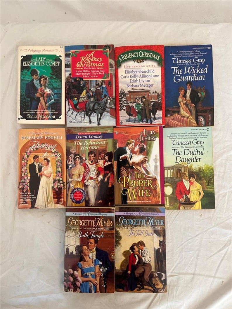 Bundle 18 Stories in 10 Books Historical Regency Era Romance 2 Regency ...