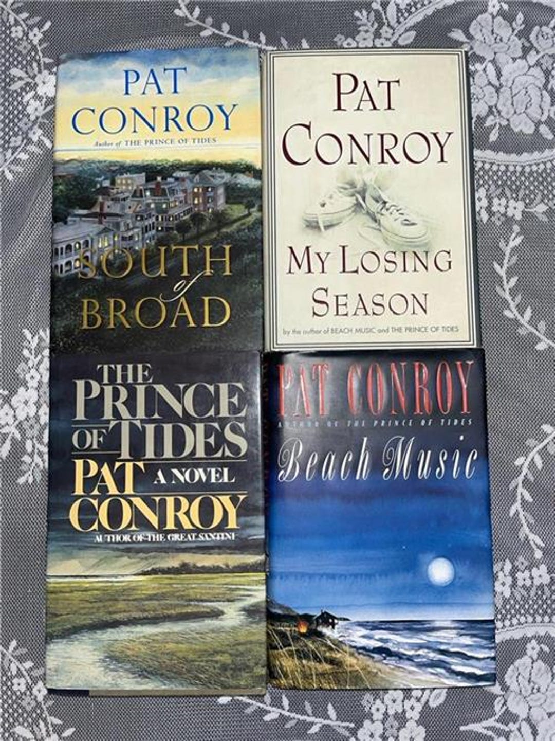 FREE SHIP 4 Pat Conroy Prince of Tides My Loosing Season, South of Broad, Beach Music All First ...