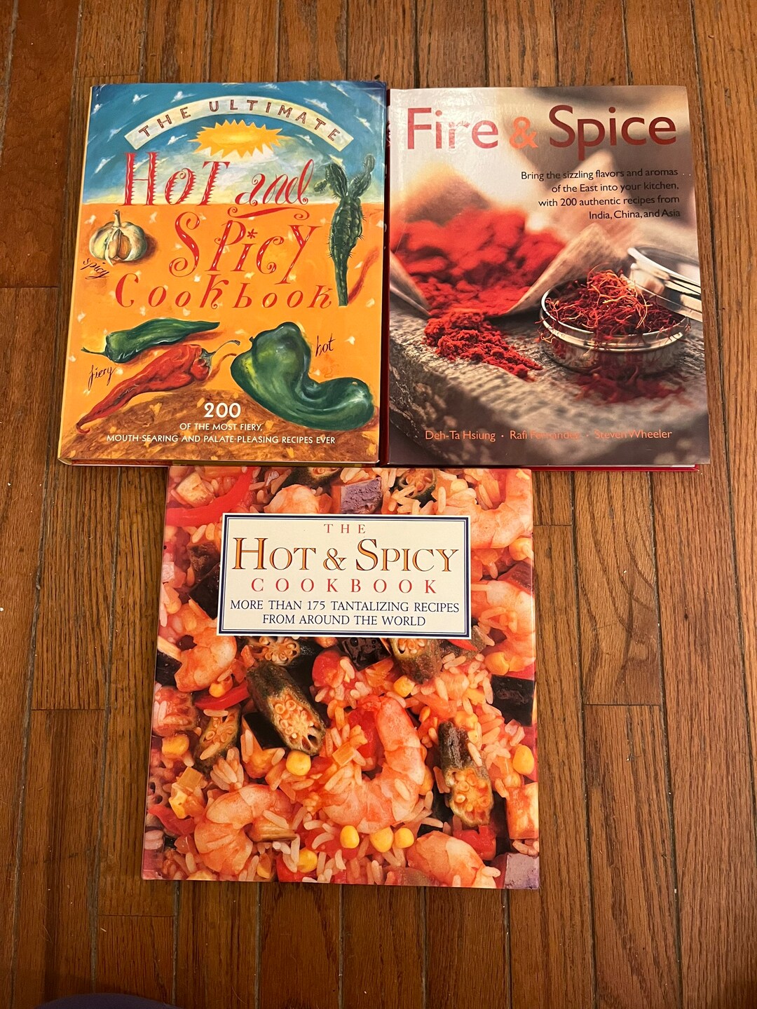 Bundle 3 Hot and Spicy - Hot & Spicy Cookbook (175 Recipes) 1991 ...
