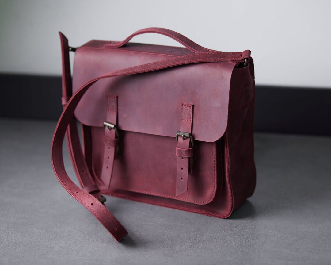 Dark Academia Backpack Leather Cognac Convertible Wednesday Backpack ...